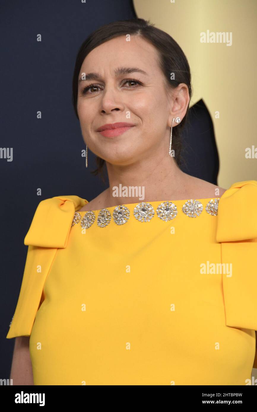 Lucia Aniello arrives at the 28th Screen Actors Guild Awards held at ...