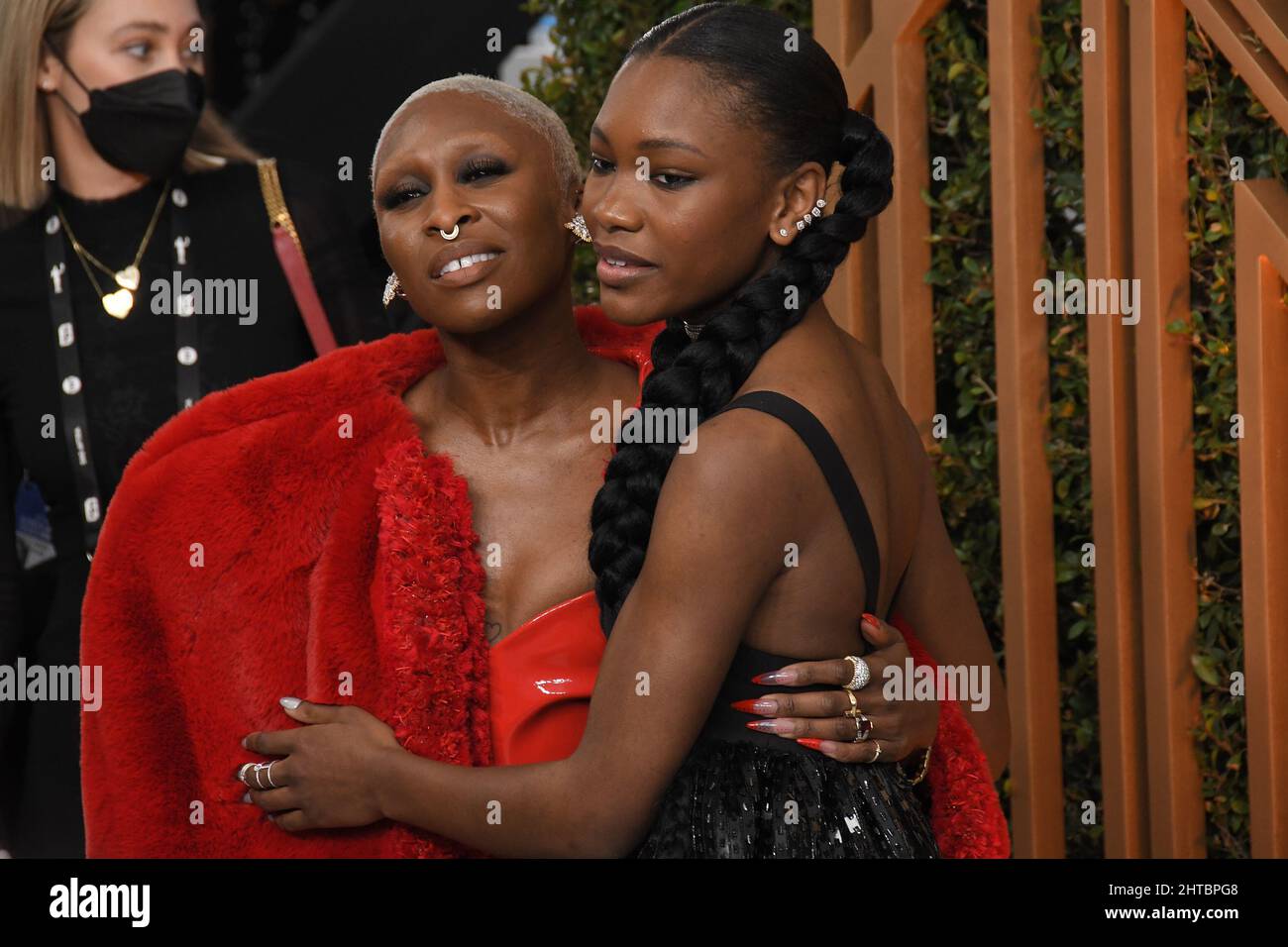 Cynthia Erivo and Demi Singleton arrive at the 28th Screen Actors Guild ...