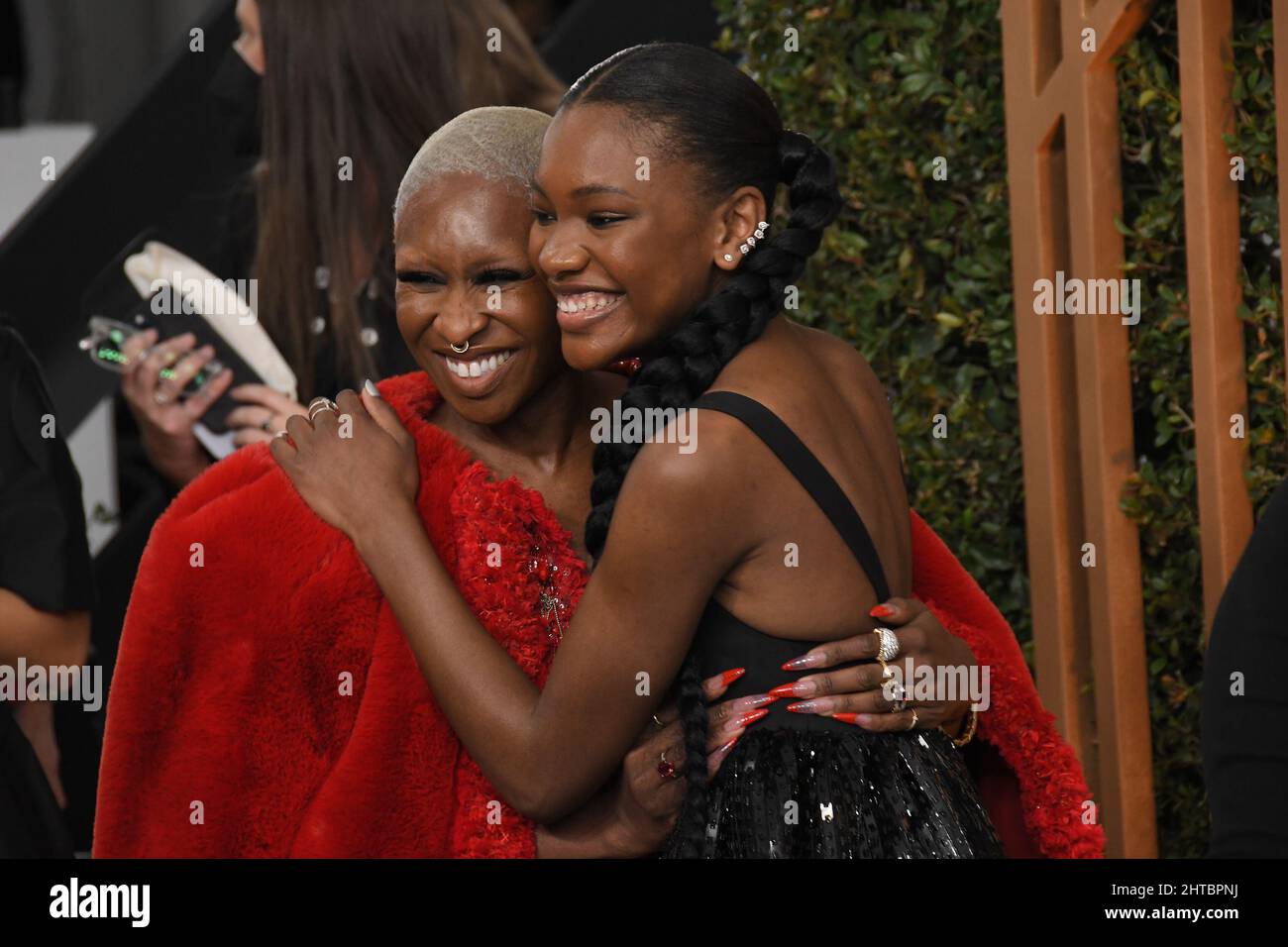 Cynthia Erivo and Demi Singleton arrive at the 28th Screen Actors Guild ...