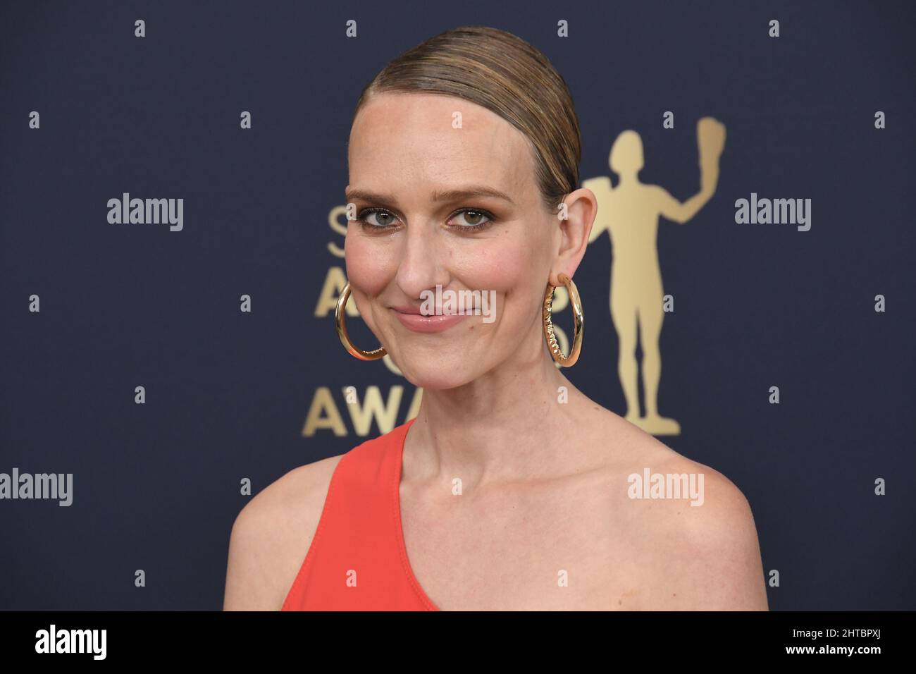 Hannah Leder arrives at the 28th Screen Actors Guild Awards held at the ...