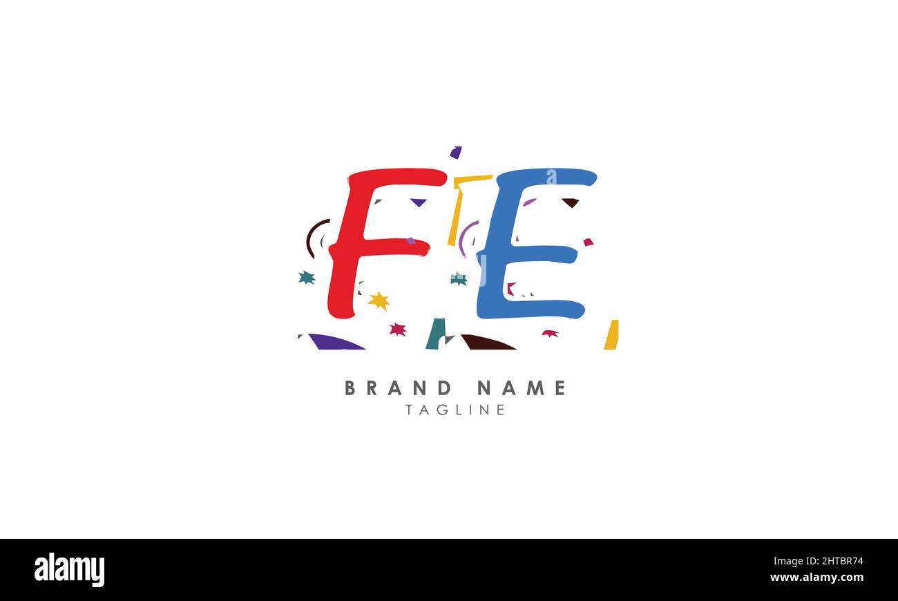 Alphabet letters Initials Monogram logo EF, FE, E and F Stock Vector ...
