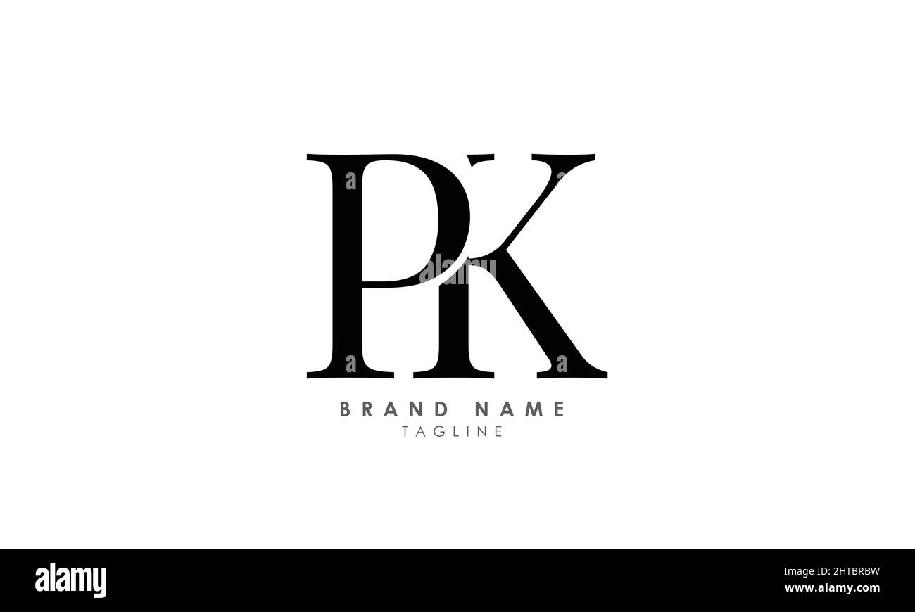 P k logo Black and White Stock Photos & Images - Alamy