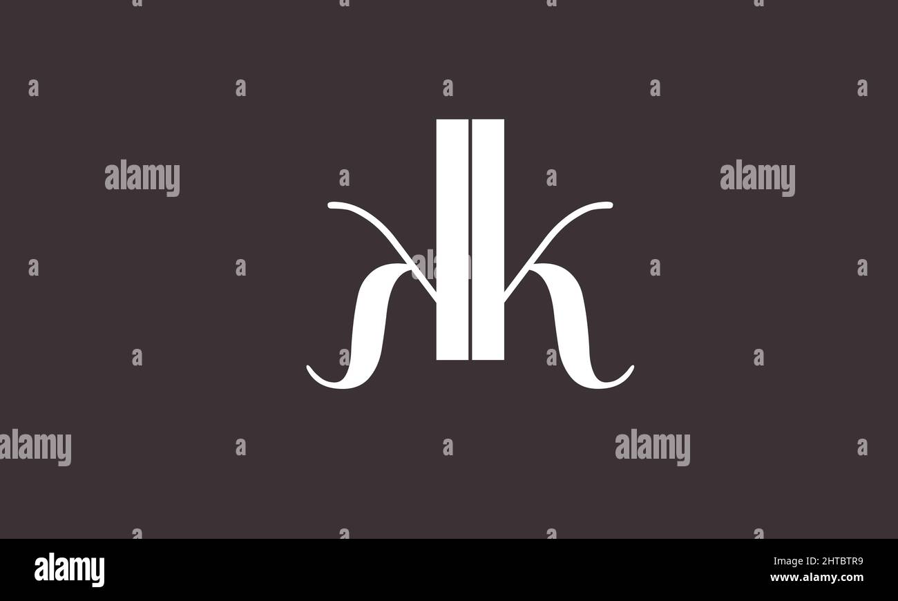 Alphabet letters Initials Monogram logo KK,K and K Stock Vector Image ...