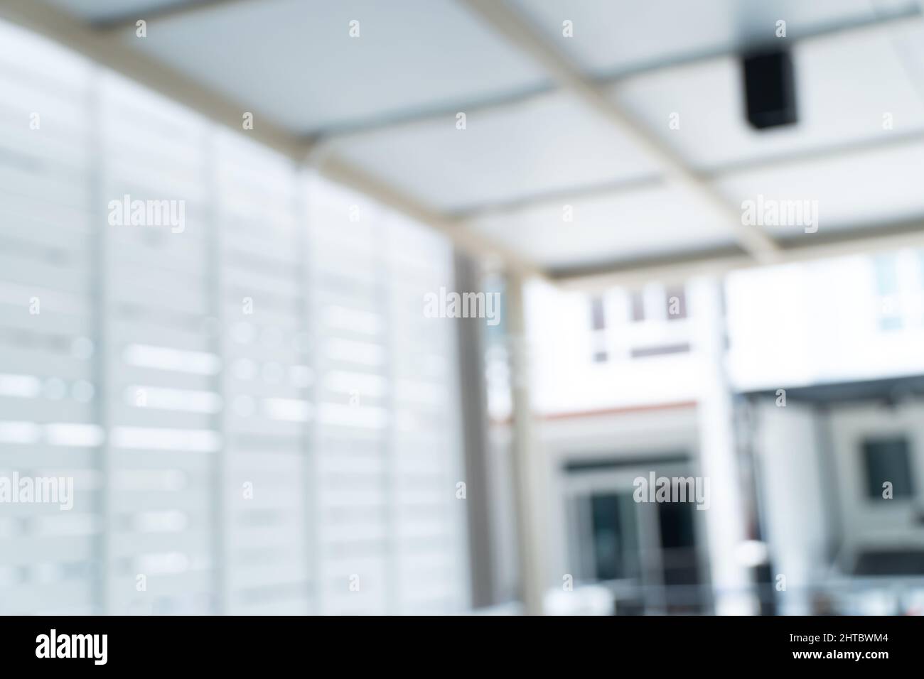 Abstract blur Garage for background Stock Photo - Alamy