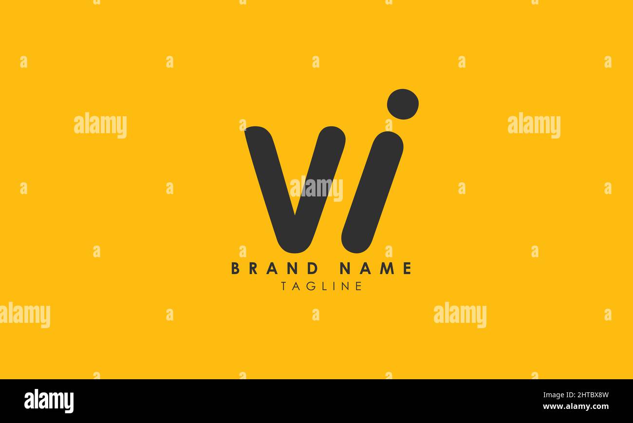 Vi logo vector vectors hi-res stock photography and images - Alamy