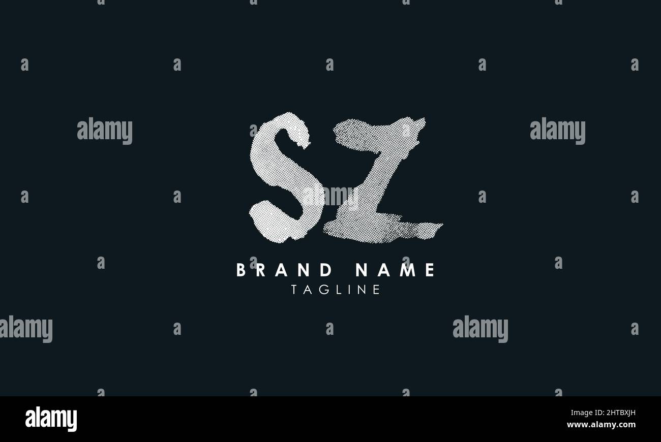 Alphabet letters Initials Monogram logo SZ, ZS, S and Z Stock Vector Image & Art - Alamy