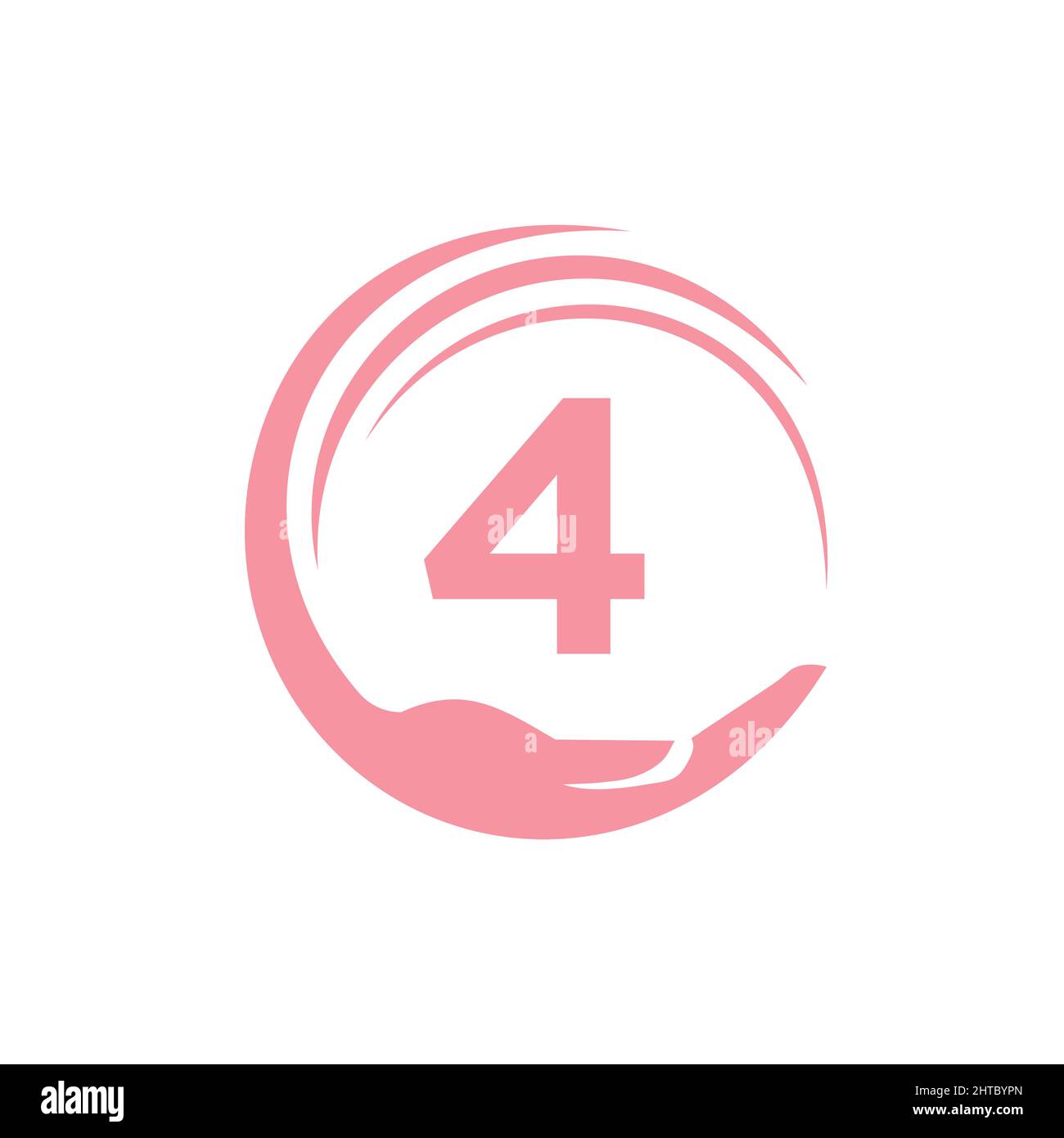 Charity Logo Template On Letter 4. Initial Unity Foundation Human Logo ...