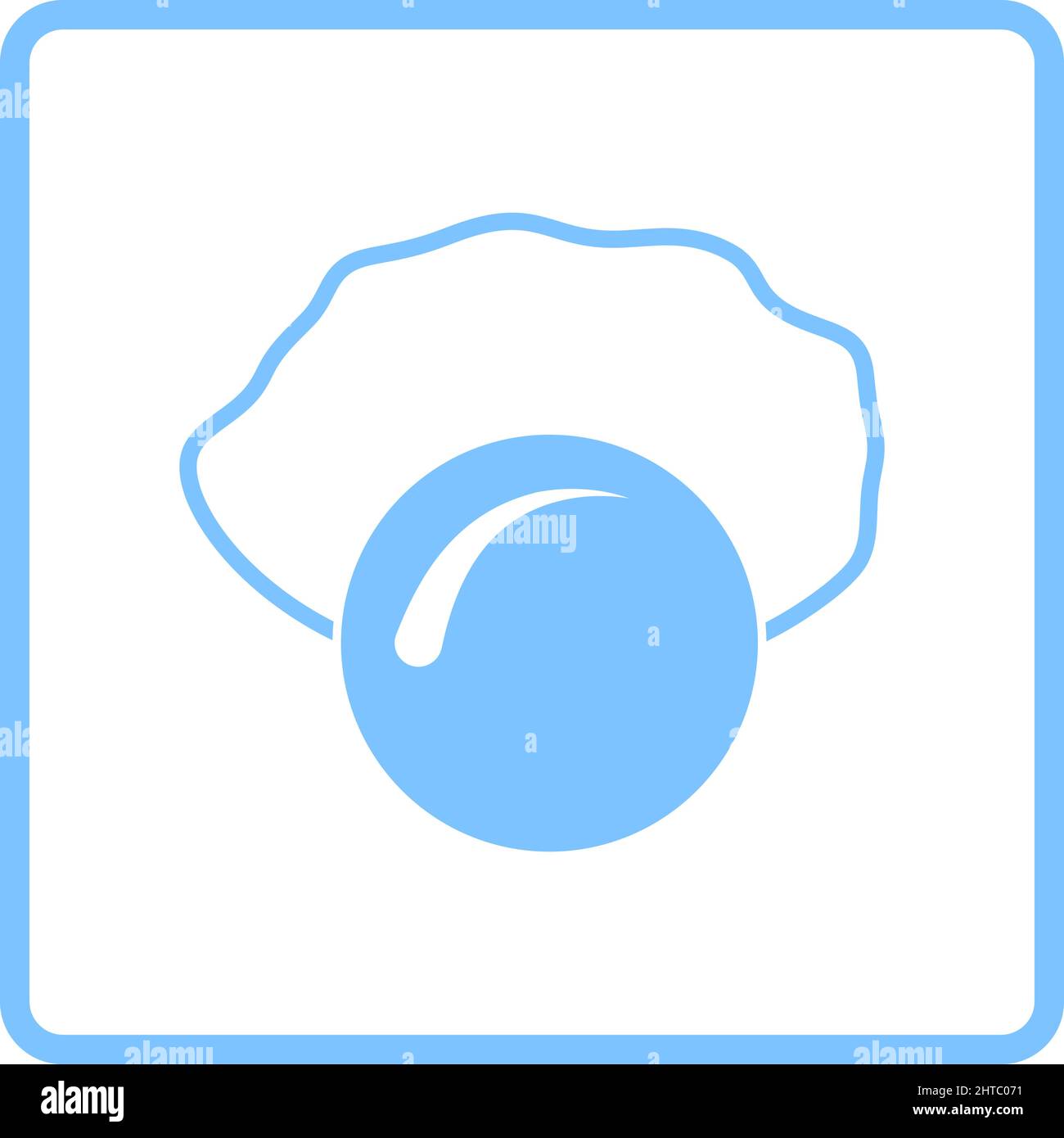 April Fool's Day Icon. Blue Frame Design. Vector Illustration Stock ...