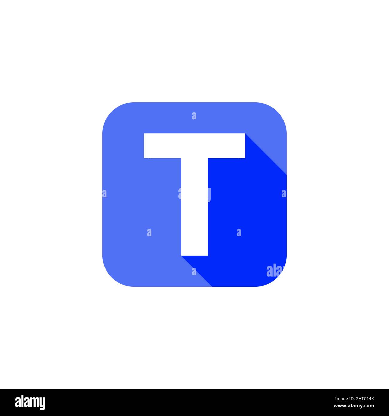 3d letter t logo hi-res stock photography and images - Alamy