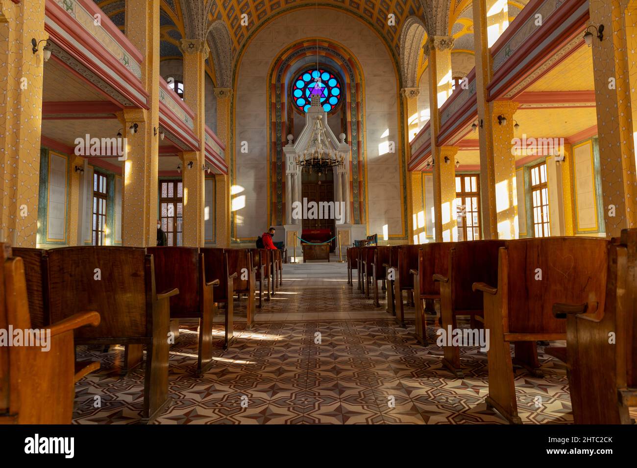 EDIRNE, TURKEY, DECEMBER 23, 2021:Great Synagogue exterior (edirne ...