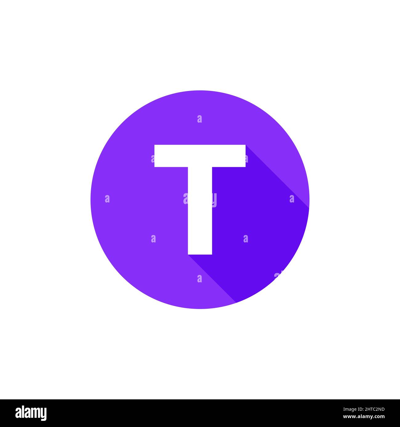 3d letter t logo hi-res stock photography and images - Alamy