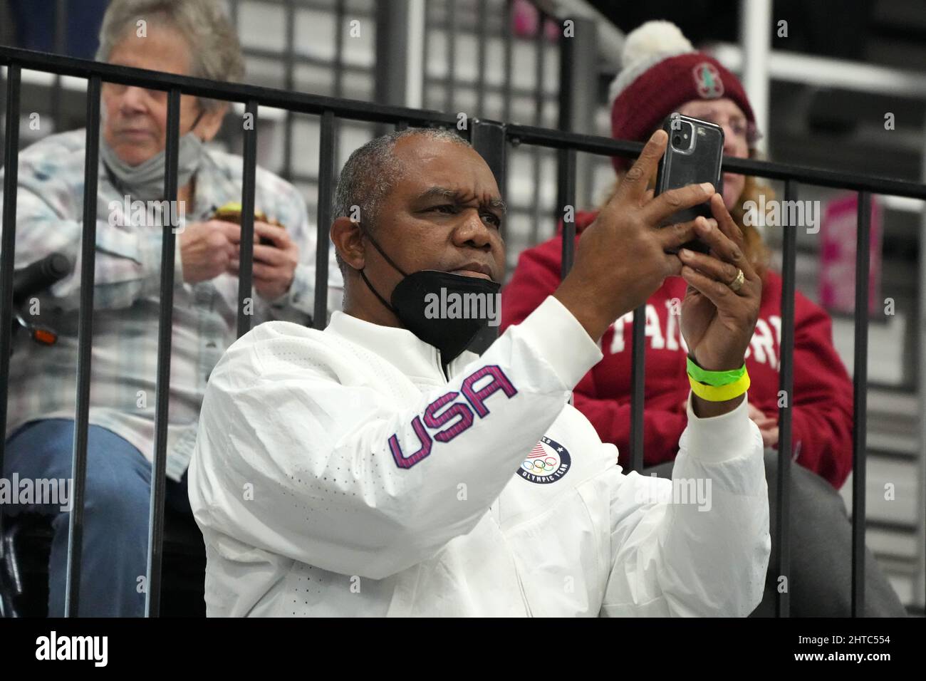Randall Cunningham coaches his daughter Vashti Cunningham (not pictured ...