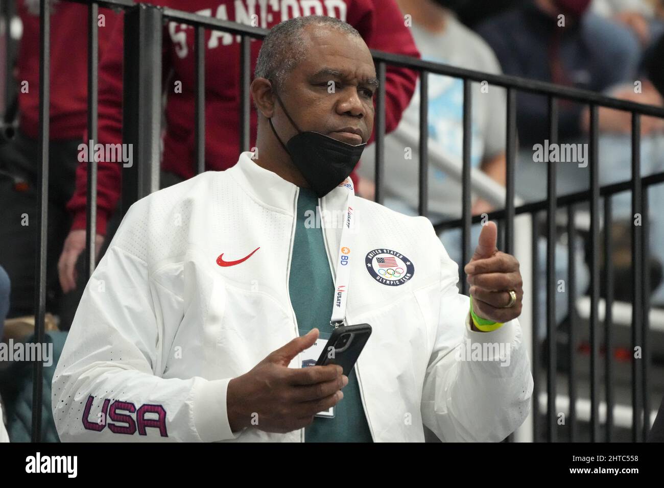 Randall Cunningham coaches his daughter Vashti Cunningham (not pictured ...
