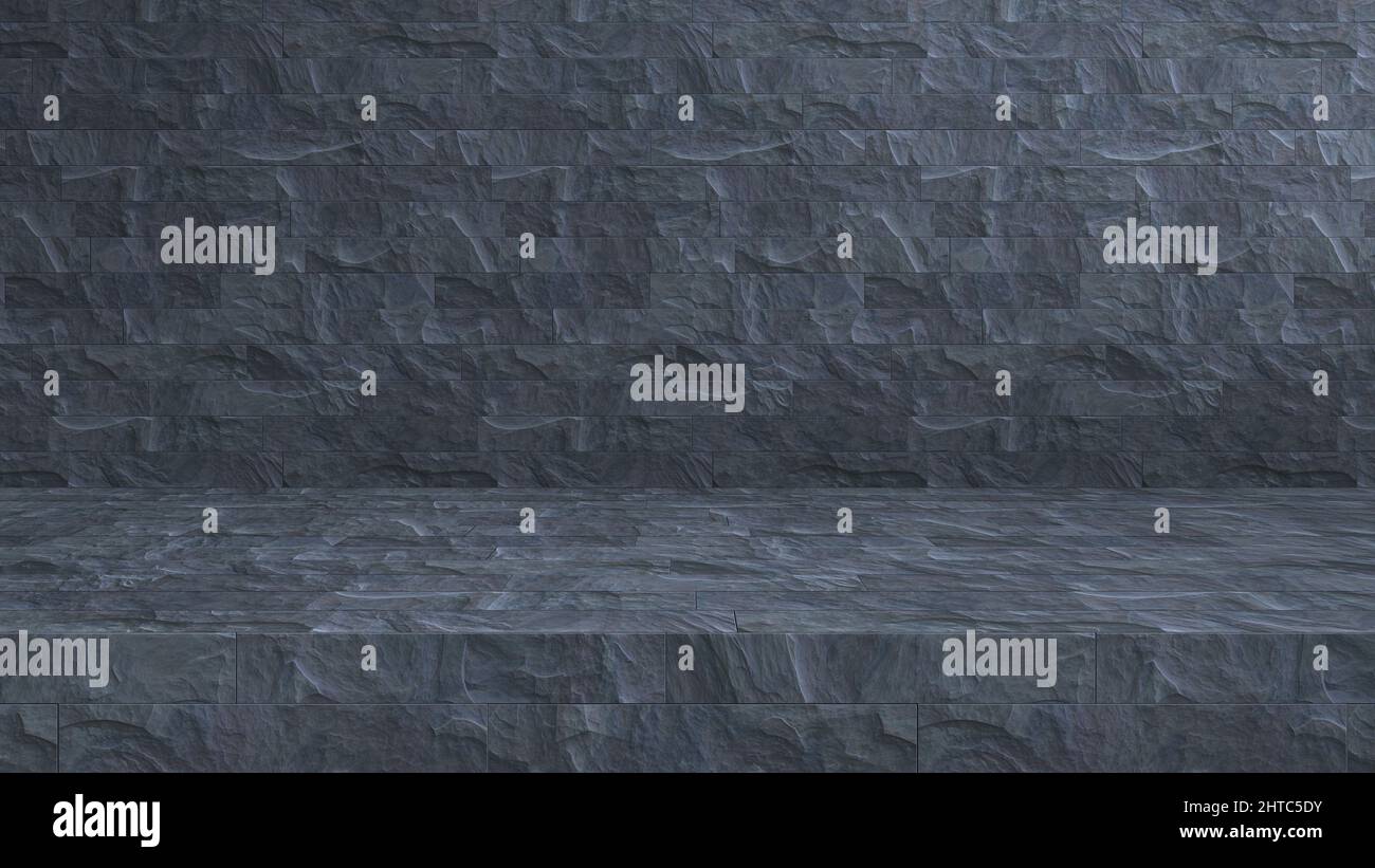 3D illustration of slate surface texture for background Stock Photo - Alamy