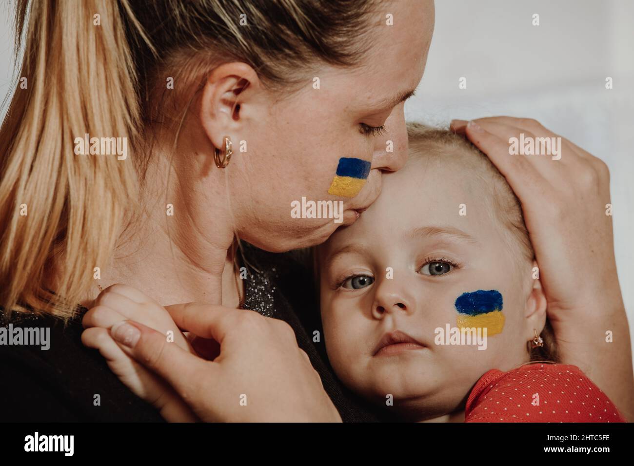Ukrainian mother daughter hi-res stock photography and images - Alamy