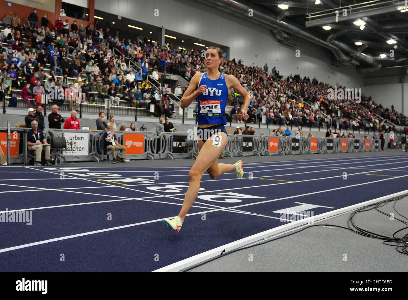 Courtney Wayment Smith of BYU places ninth in the women's 3,000m in 9: ...