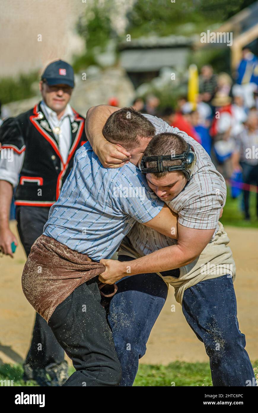 Swiss wrestlers hi-res stock photography and images - Alamy