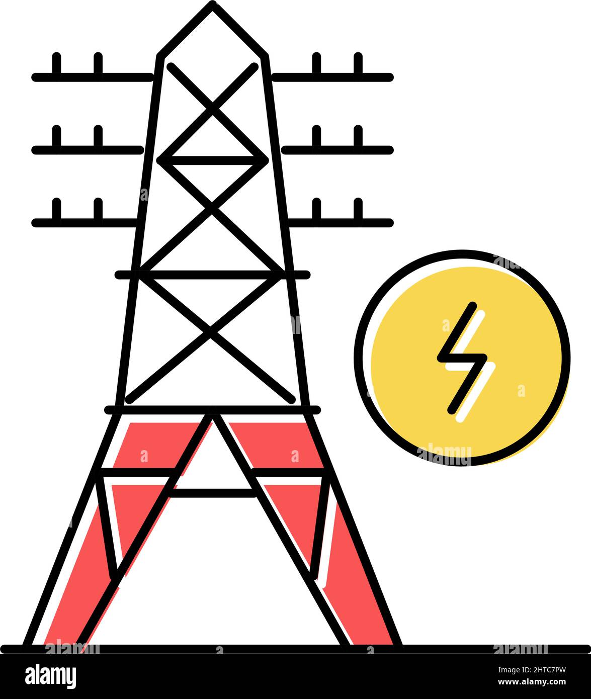 Gas turbine electrical power plant Cut Out Stock Images & Pictures - Alamy