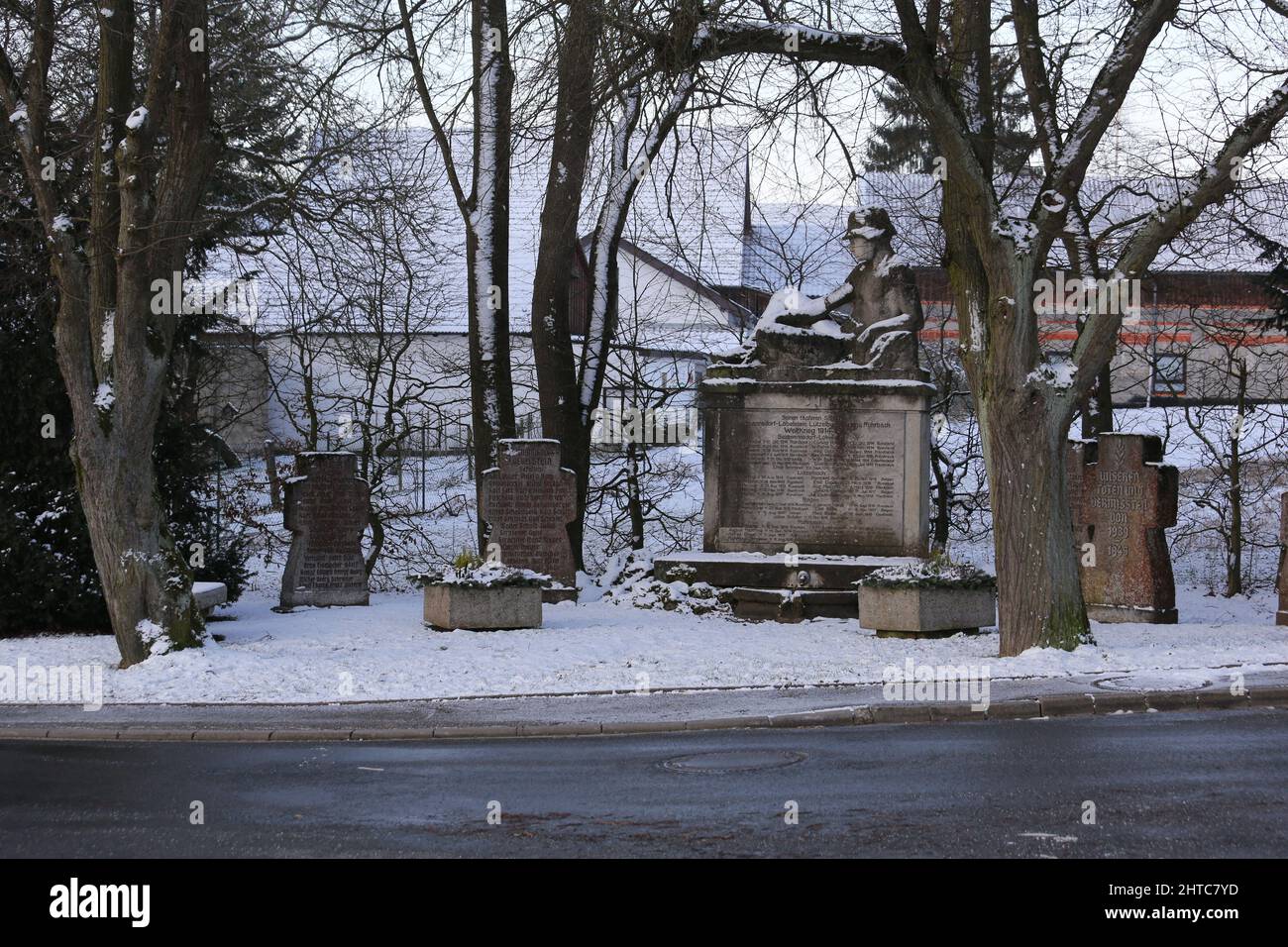 A war memorial to the German soldiers who died in World War II. Germany ...