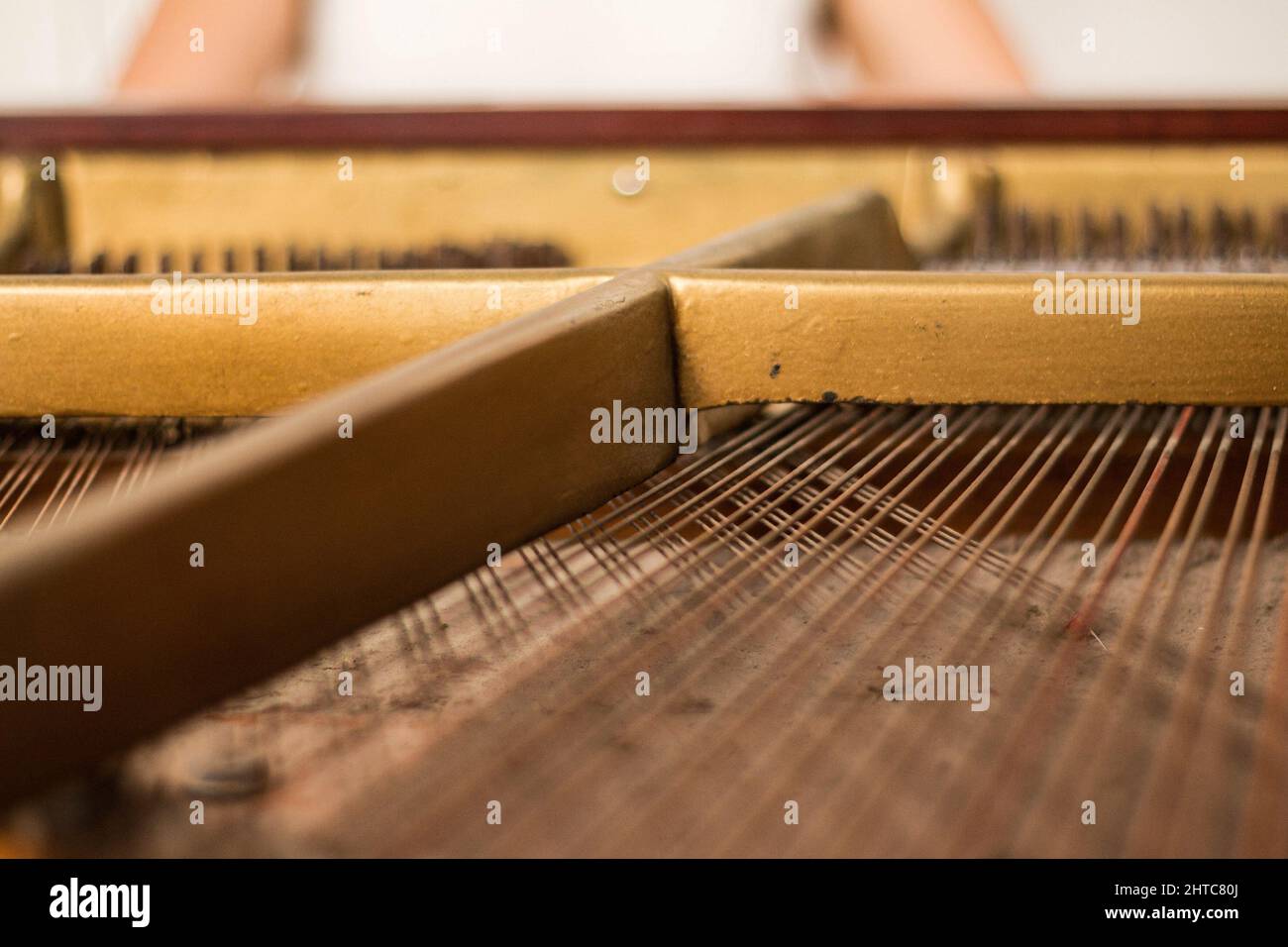 Piano interior texture background Stock Photo - Alamy