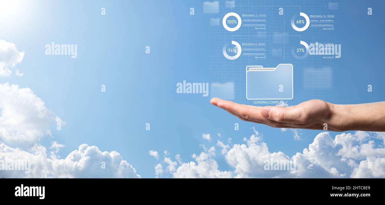 Business Developer Hand Using Board Framework On Virtual Modern