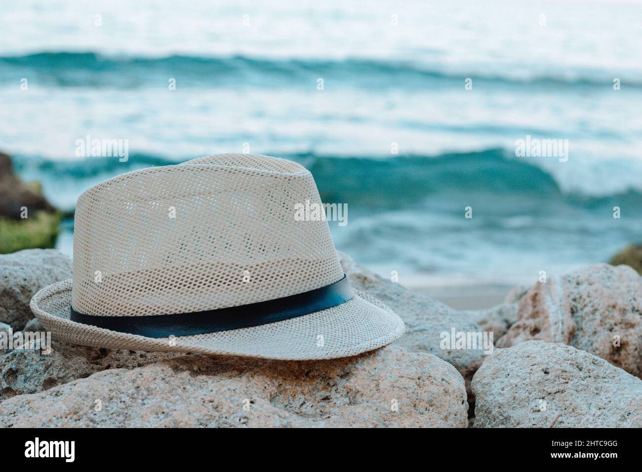 Hat on a rock hi-res stock photography and images - Alamy