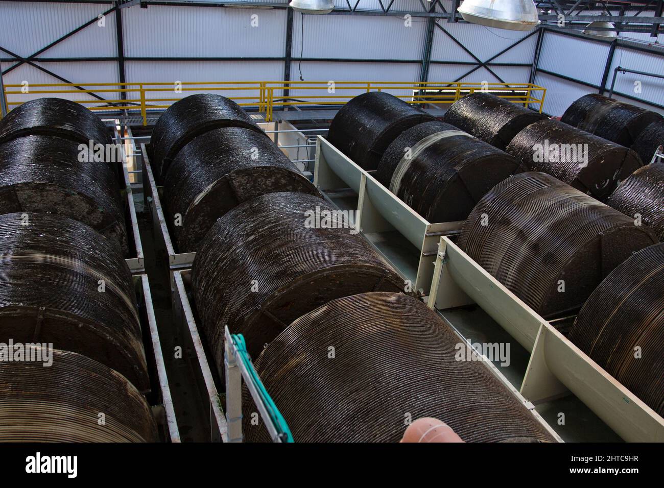 Sewerage treatment facility First Phase: separating solid waste and ...