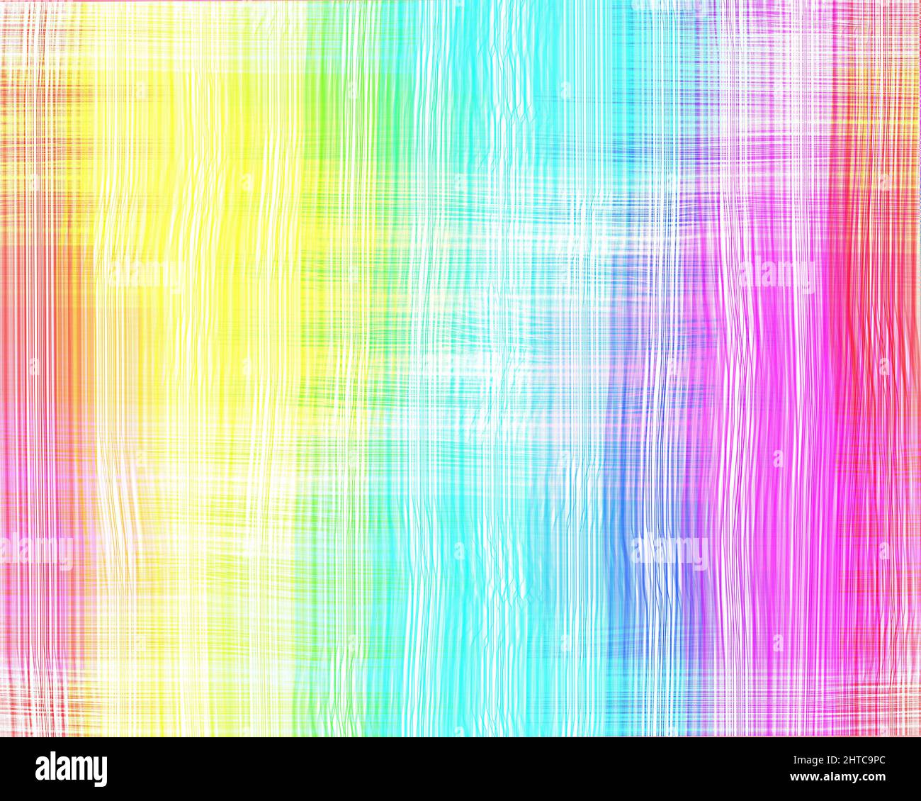Illustration of a rainbow textured background Stock Photo - Alamy