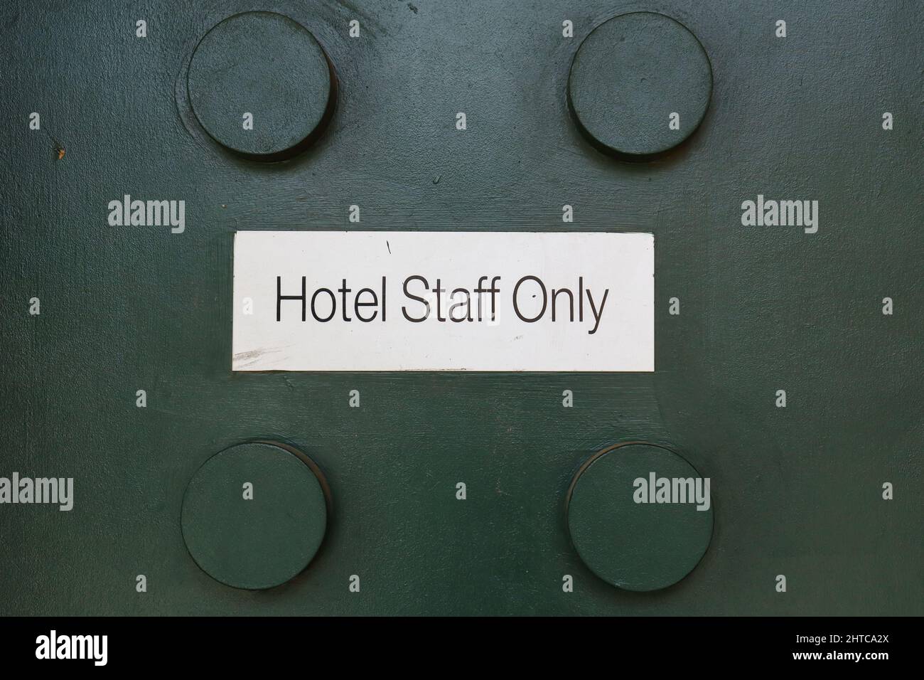 Hotel staff only text Stock Photo - Alamy Hotel staff only text Stock Photo - Alamy