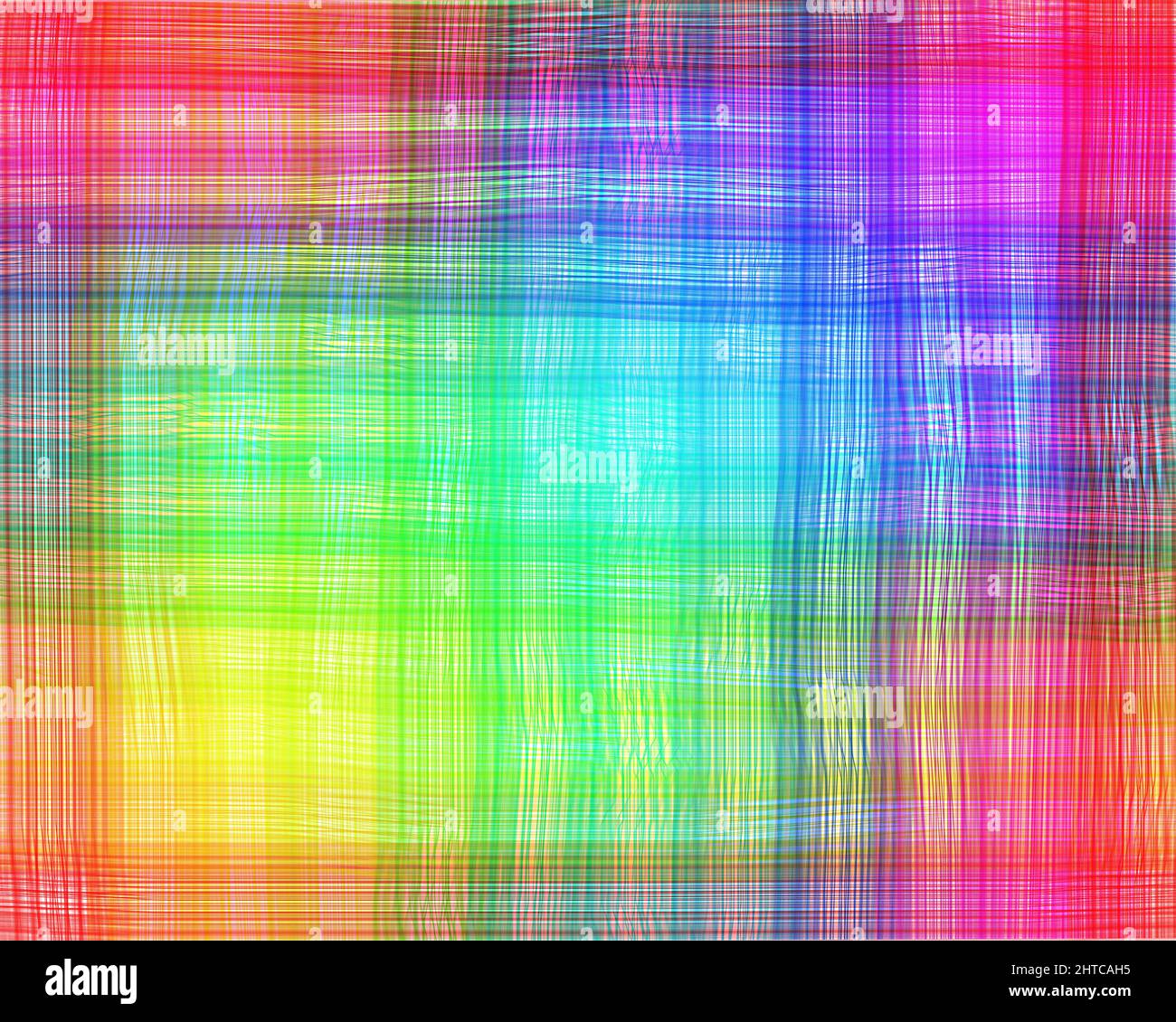 Illustration of a rainbow textured background Stock Photo - Alamy