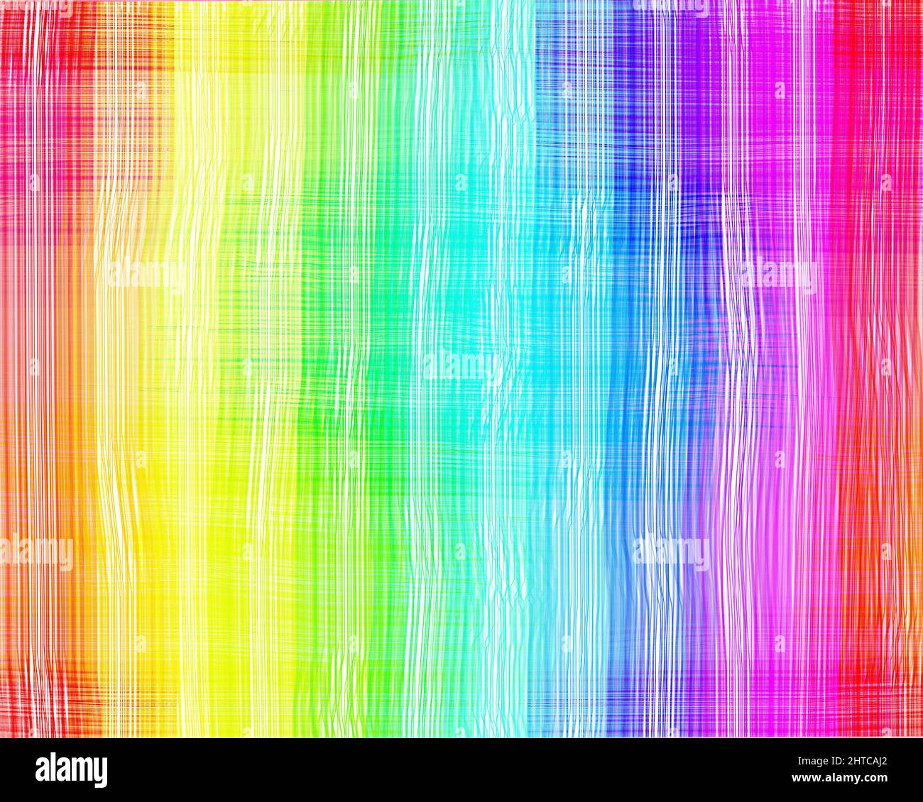 Illustration of a rainbow textured background Stock Photo - Alamy