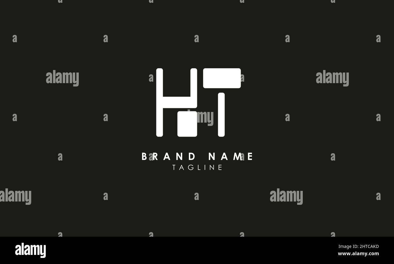 Th logo vector vectors hi-res stock photography and images - Alamy