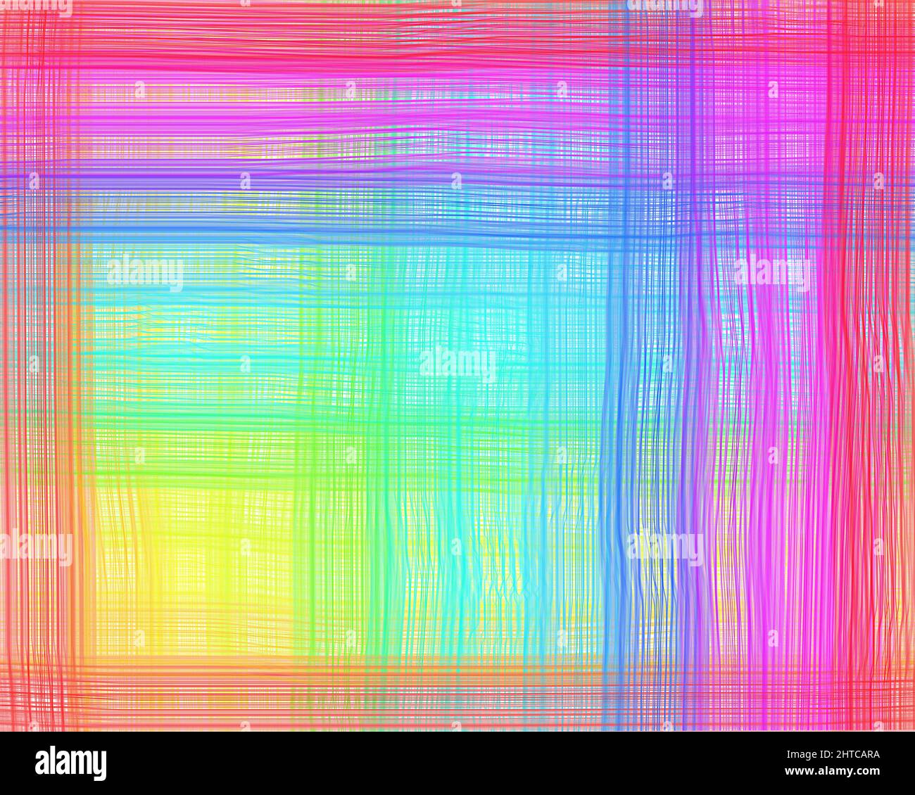 Illustration of a rainbow textured background Stock Photo - Alamy