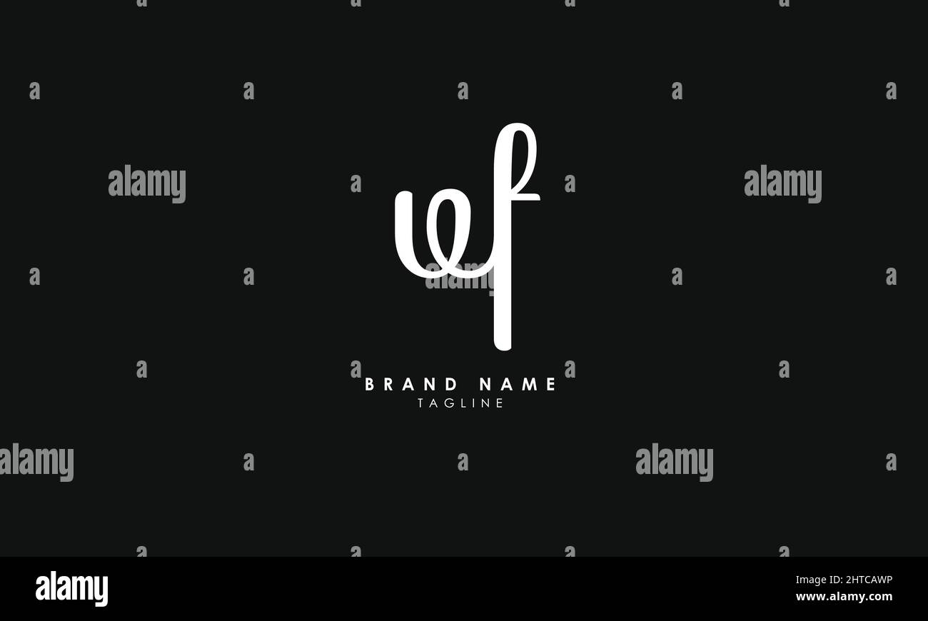 Alphabet letters Initials Monogram logo VF, VF, F and V Stock Vector ...