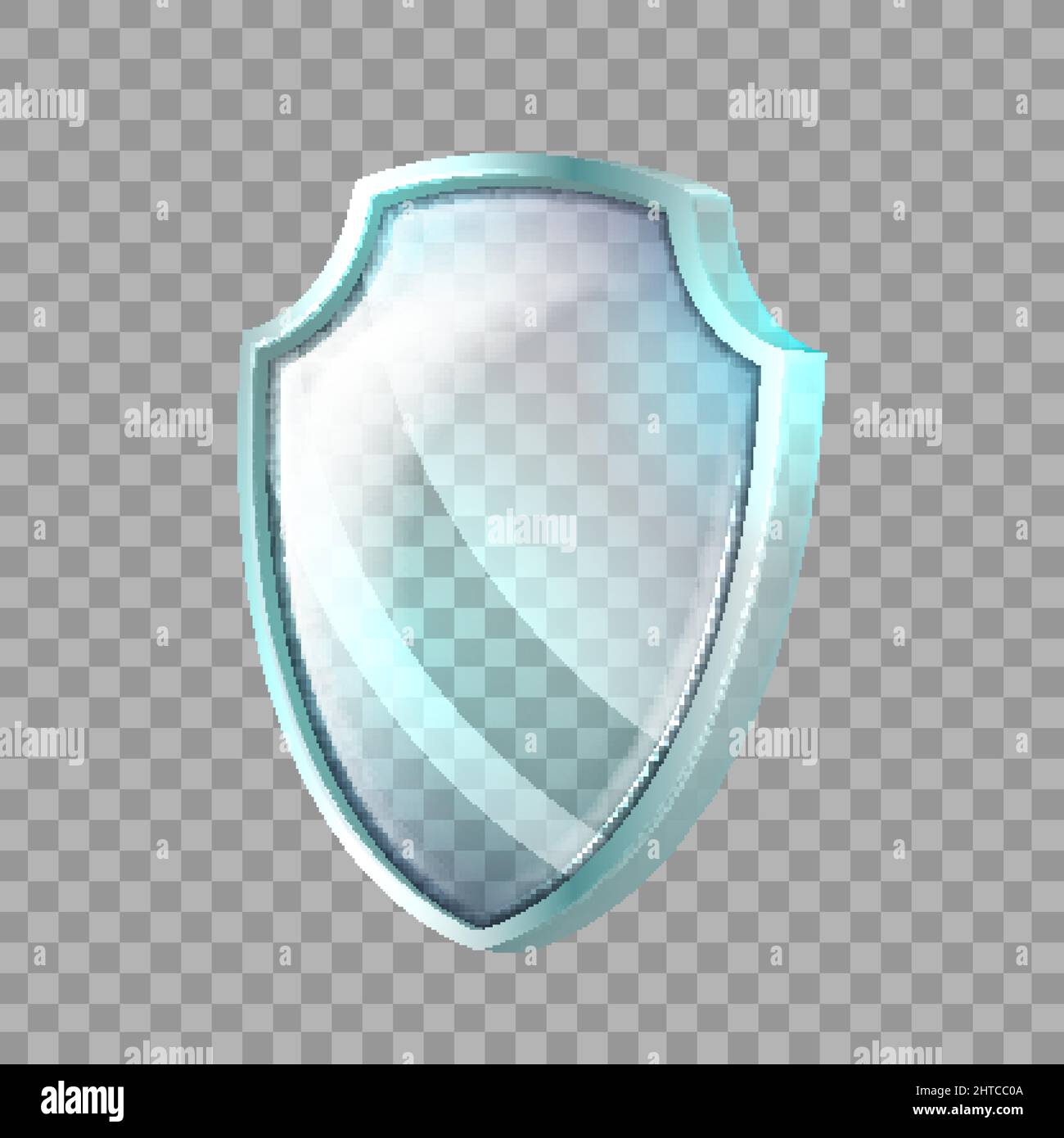 Glass shield protect Stock Vector Image & Art - Alamy