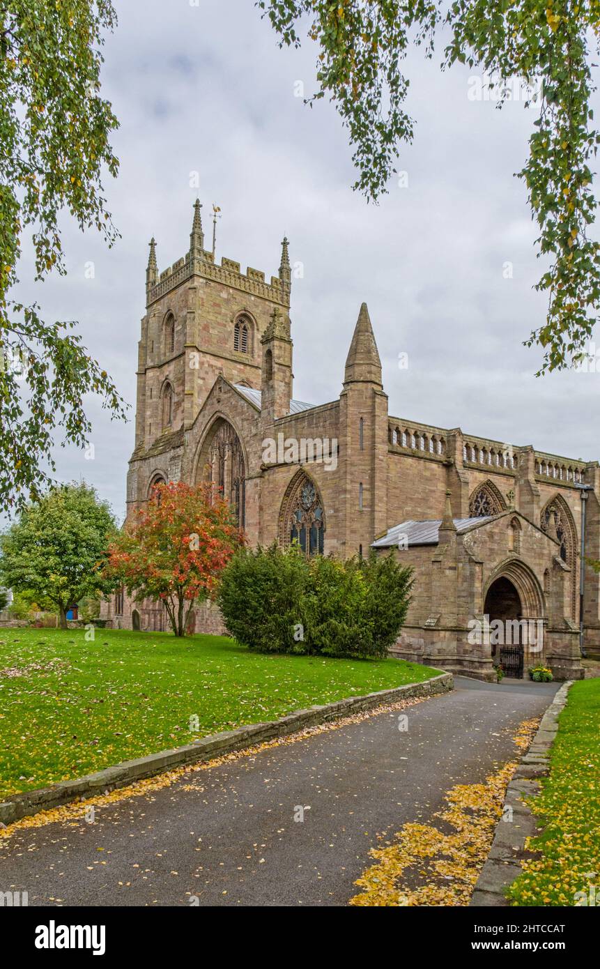 Priory Church of St Peter and St Paul, Leominster, Herefordshire, UK ...