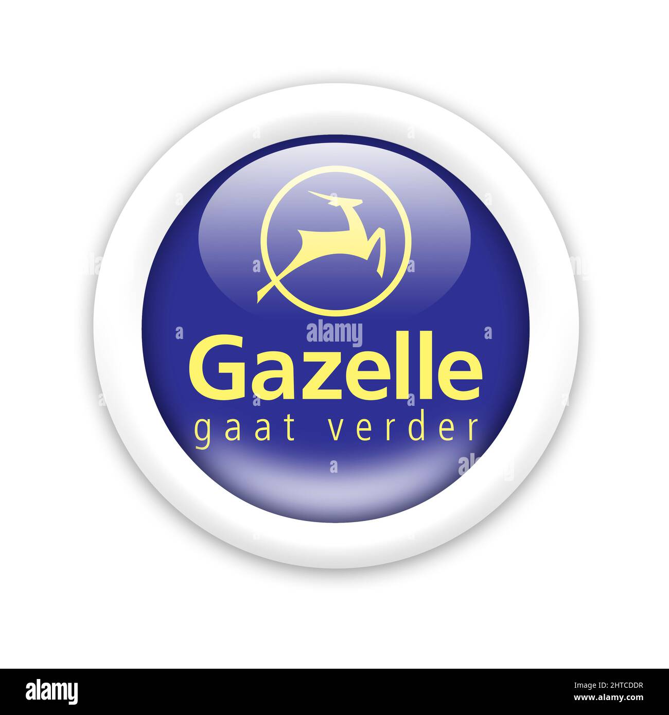 Gazelle logo hi-res stock photography and images - Alamy