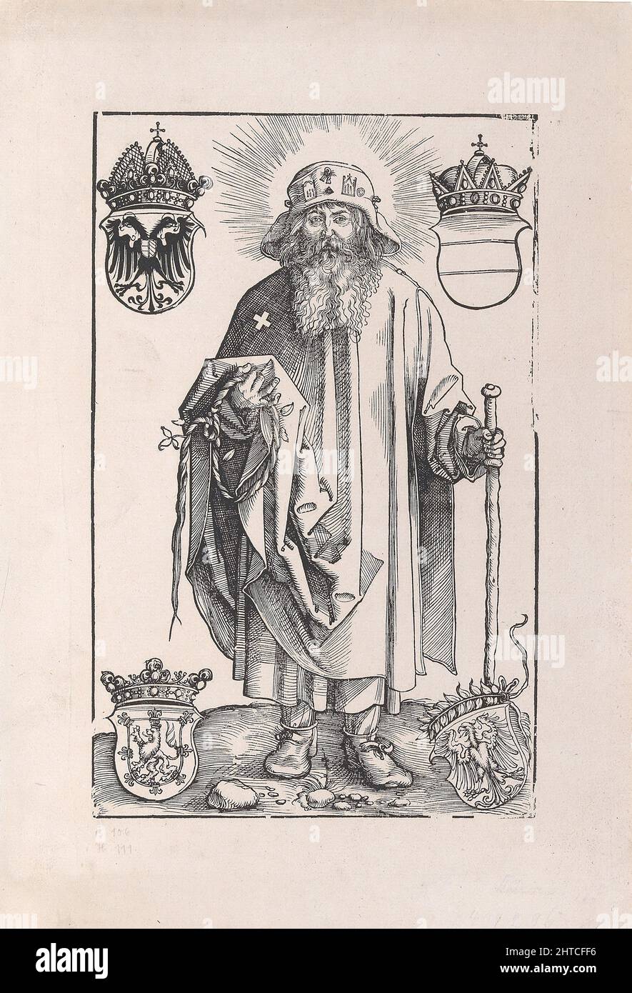 Saint Coloman (Johannes Stabius as Saint Coloman), 1513. Private ...
