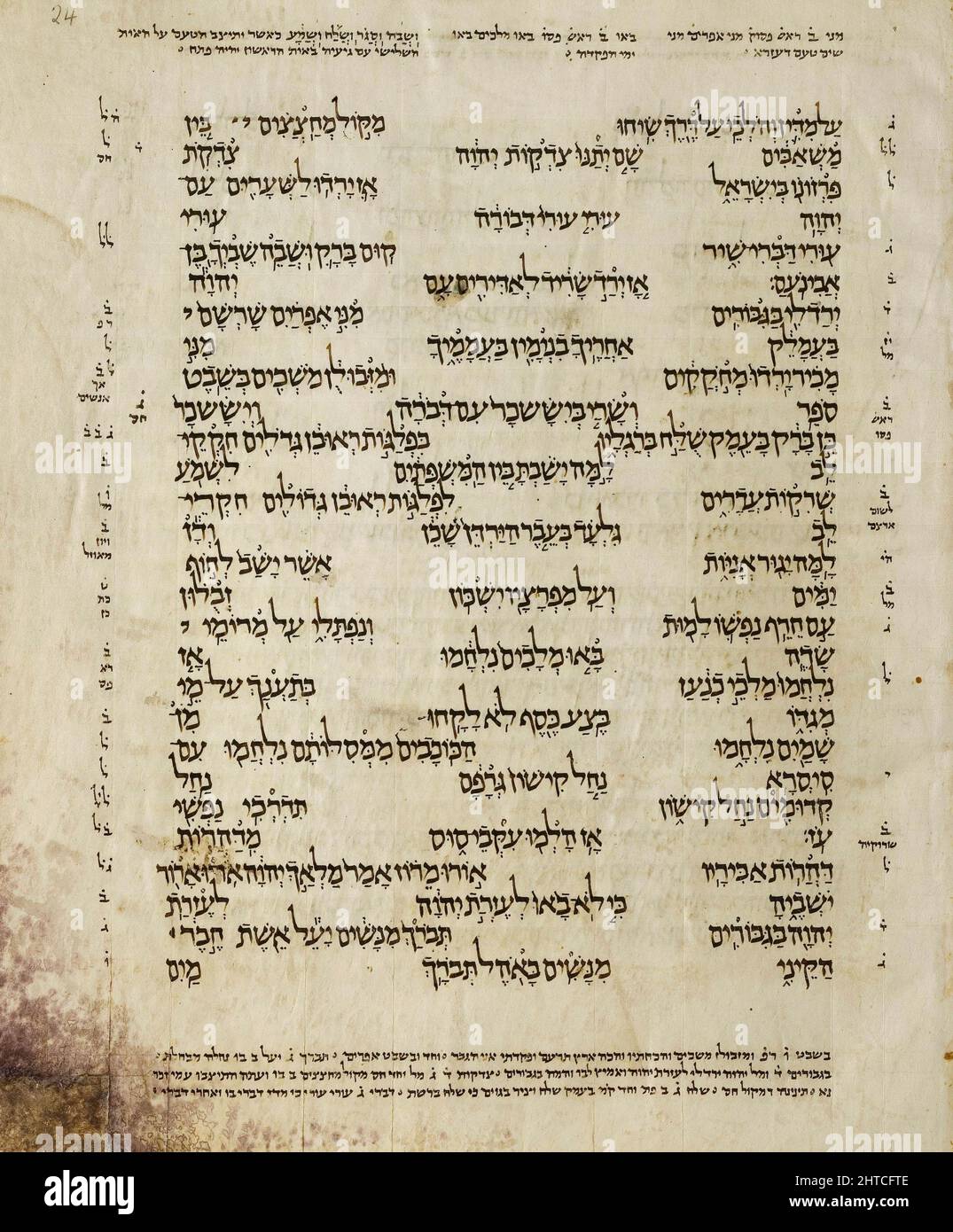 Bible Leningrad Codex High Resolution Stock Photography and Images - Alamy