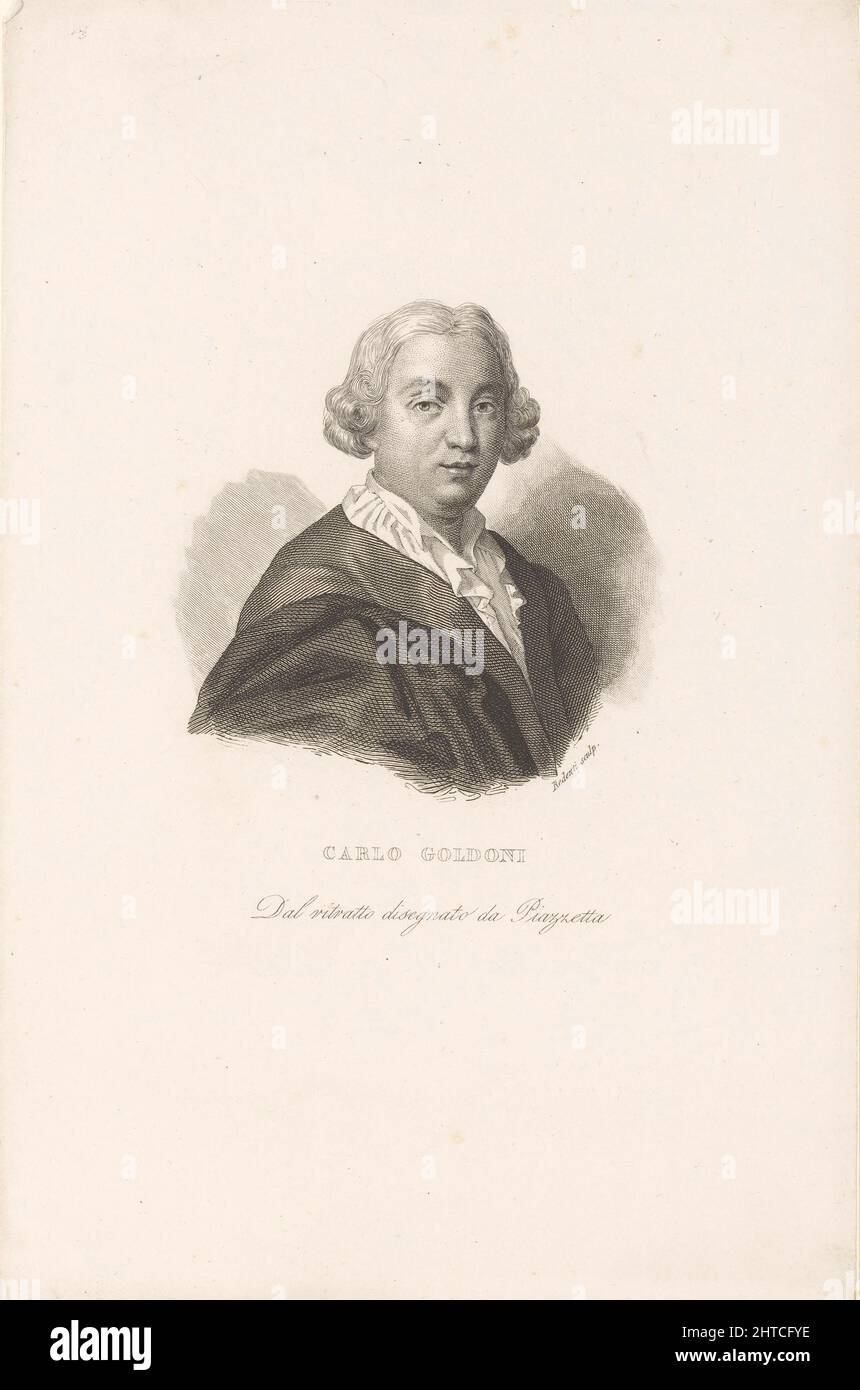 Goldoni etching hi-res stock photography and images - Alamy