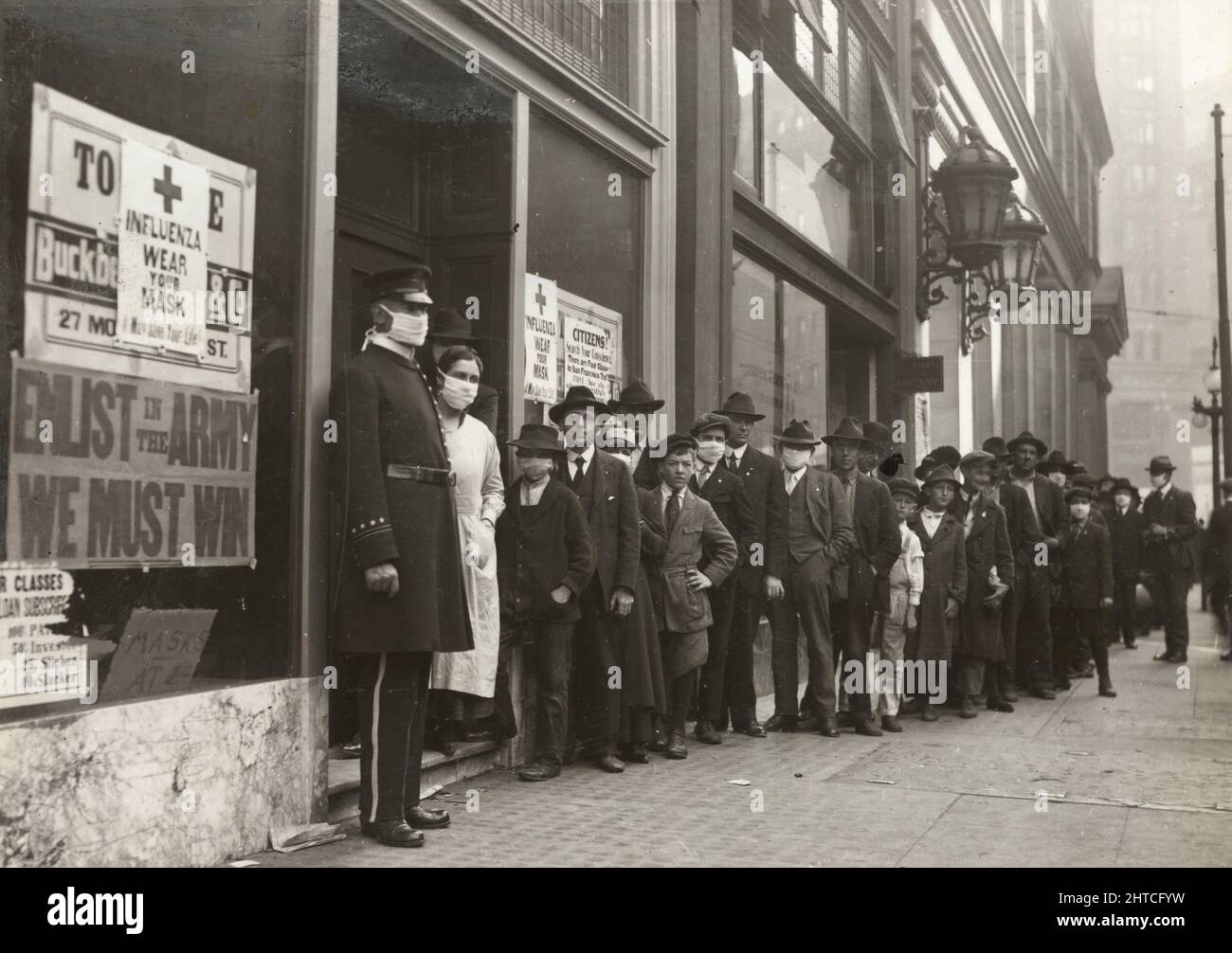The great flu epidemic 1918 hi-res stock photography and images - Alamy