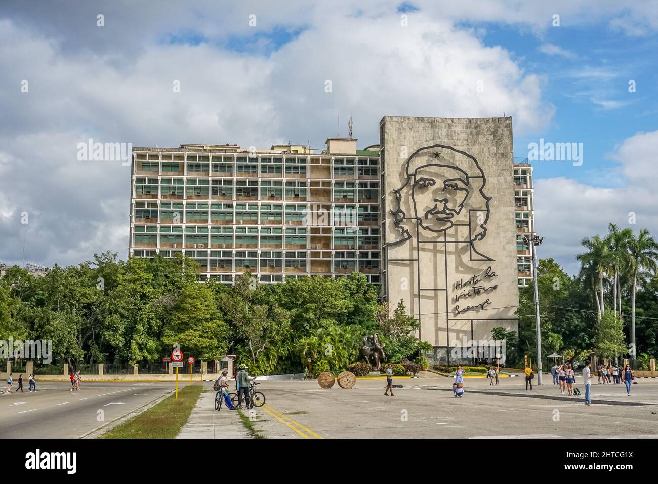 Building of Plaza de la Revolution in Havana, Cuba Stock Photo - Alamy