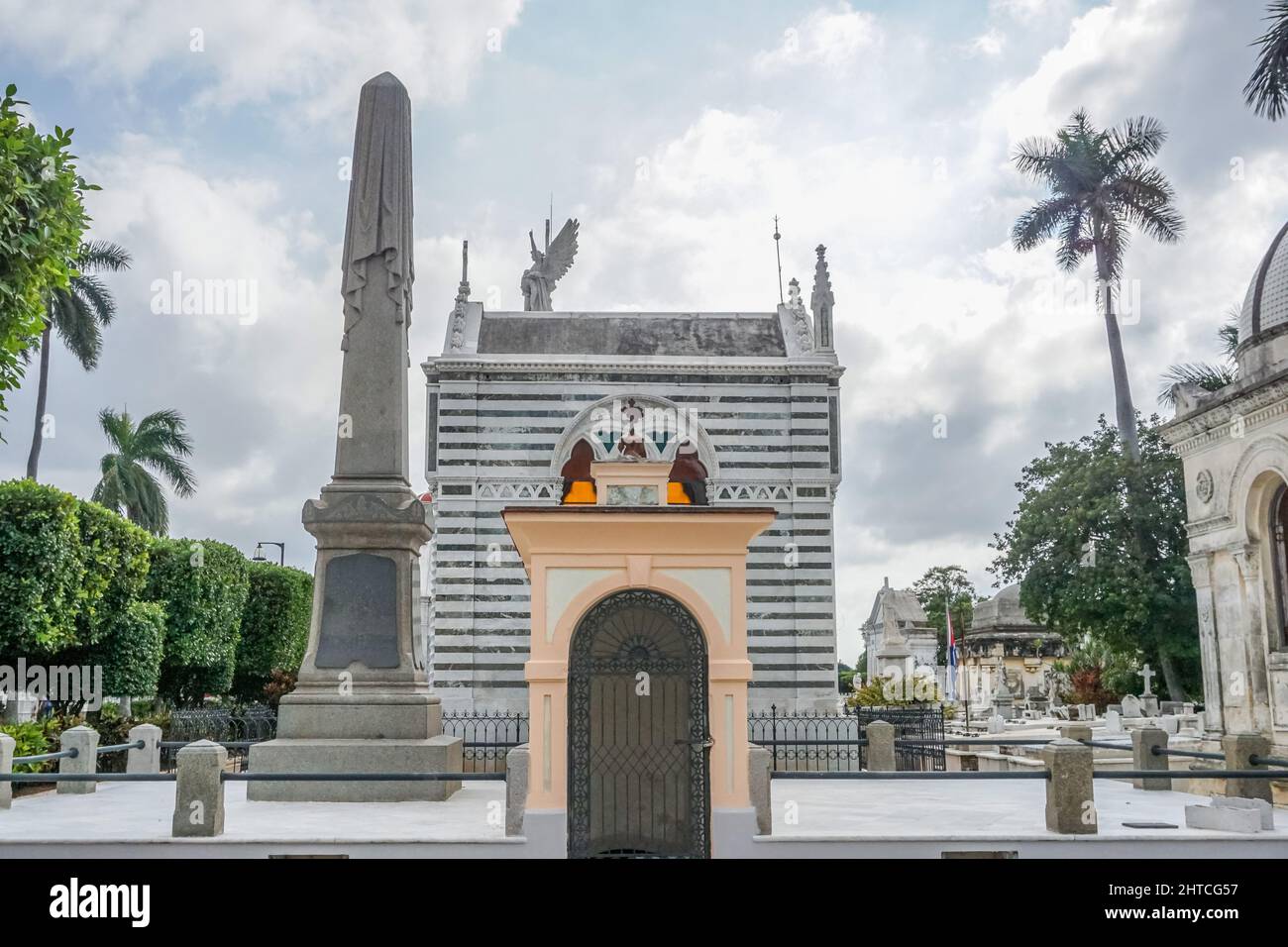 Shot of Colon Cemetery in Havana, Cuba Stock Photo - Alamy