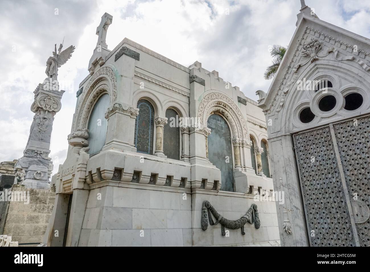 Shot of Colon Cemetery in Havana, Cuba Stock Photo - Alamy