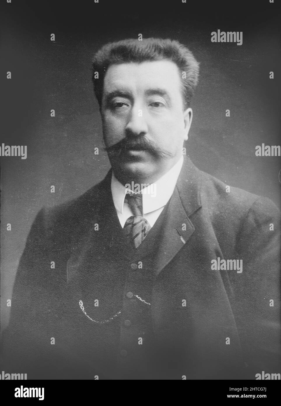 Portrait of the conductor and composer Camille Chevillard (1859-1923 ...