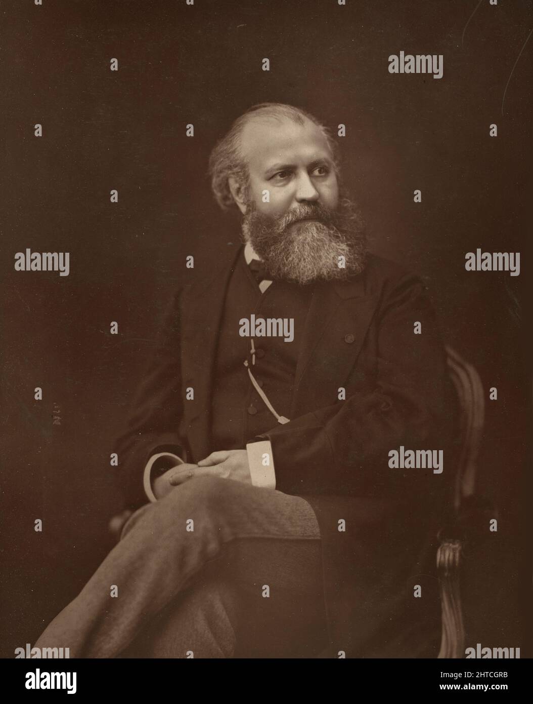 Portrait of the composer Charles Gounod (1818-1893), c. 1880. Private ...