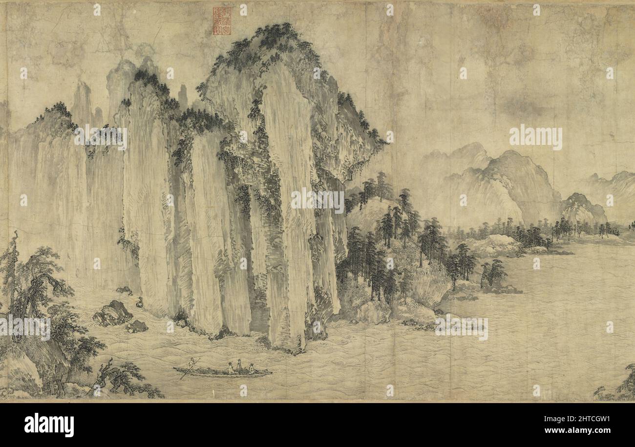 The Red Cliff, ca 1190-1195. Found in the Collection of the National Palace Museum Taiwan Stock ...