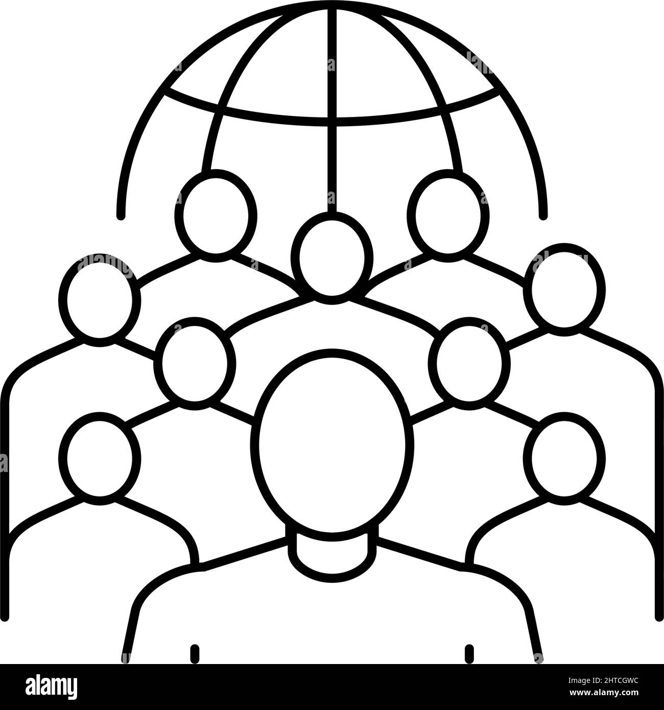 Parliament debate illustration Black and White Stock Photos & Images ...