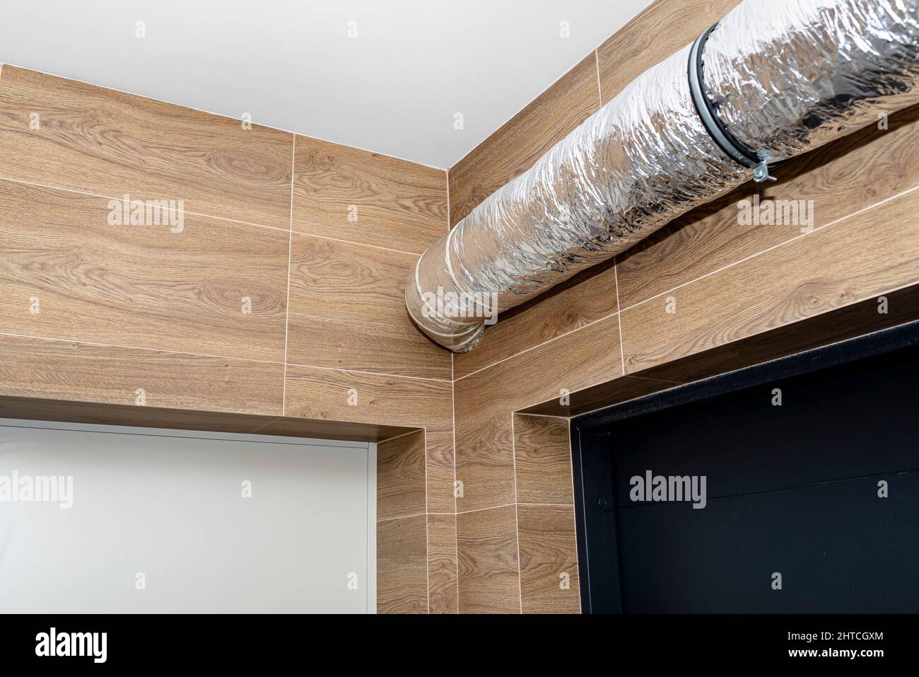 Air intake and exhaust in the home mechanical ventilation with heat ...