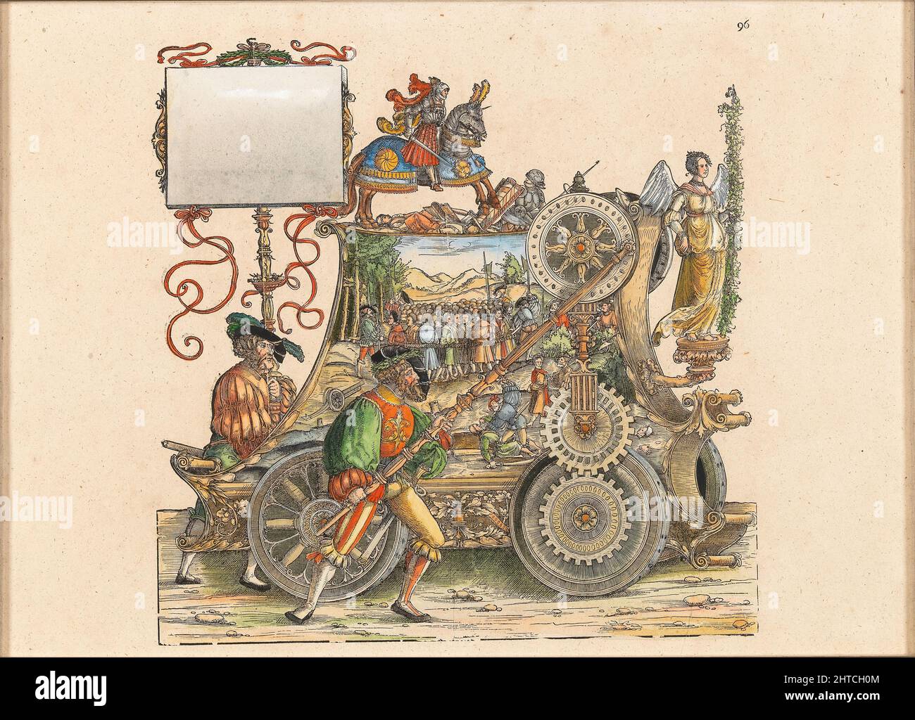 Triumphal procession of the emperor maximilian i hi-res stock ...